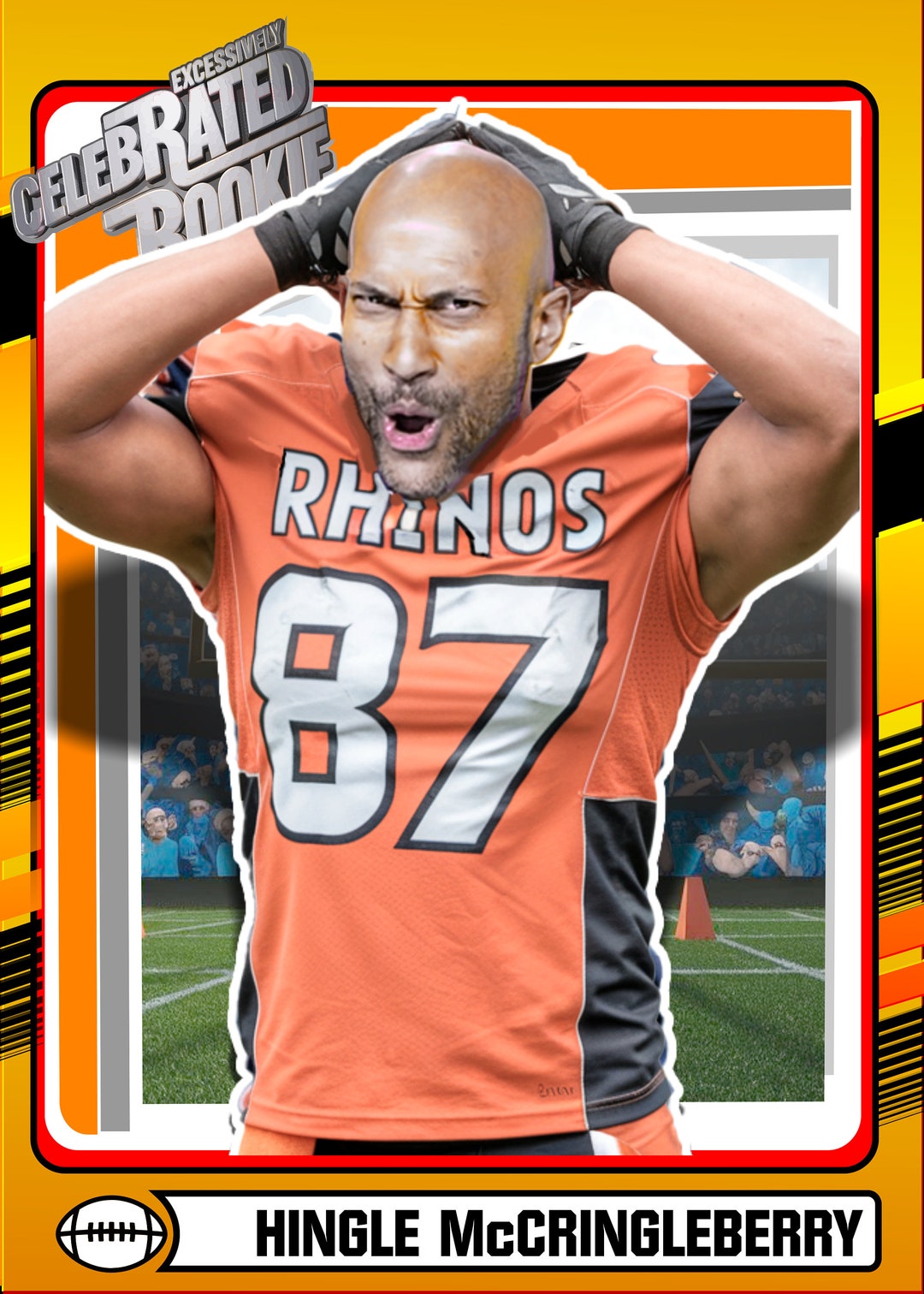 Excessively Celebrated Rookie – Hingle Mccringleberry Custom Art Card ...