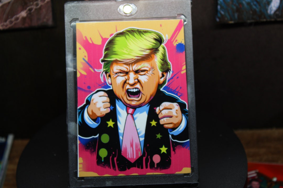 Donald Trump Chucky Inspired Trading Card Humor Comedy - Etsy