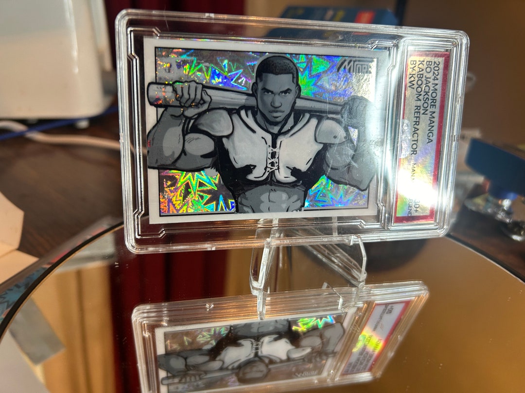 Bo Jackson - More Manga Custom Refractor - Handmade - Beautiful Card - Etsy
