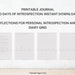 Printable Journal - 30 Days With 30 Prompts. Mindfulness +self ...