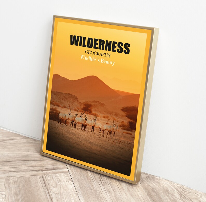 Desert Wildlife Photography Print: National Geographic Style (digital ...