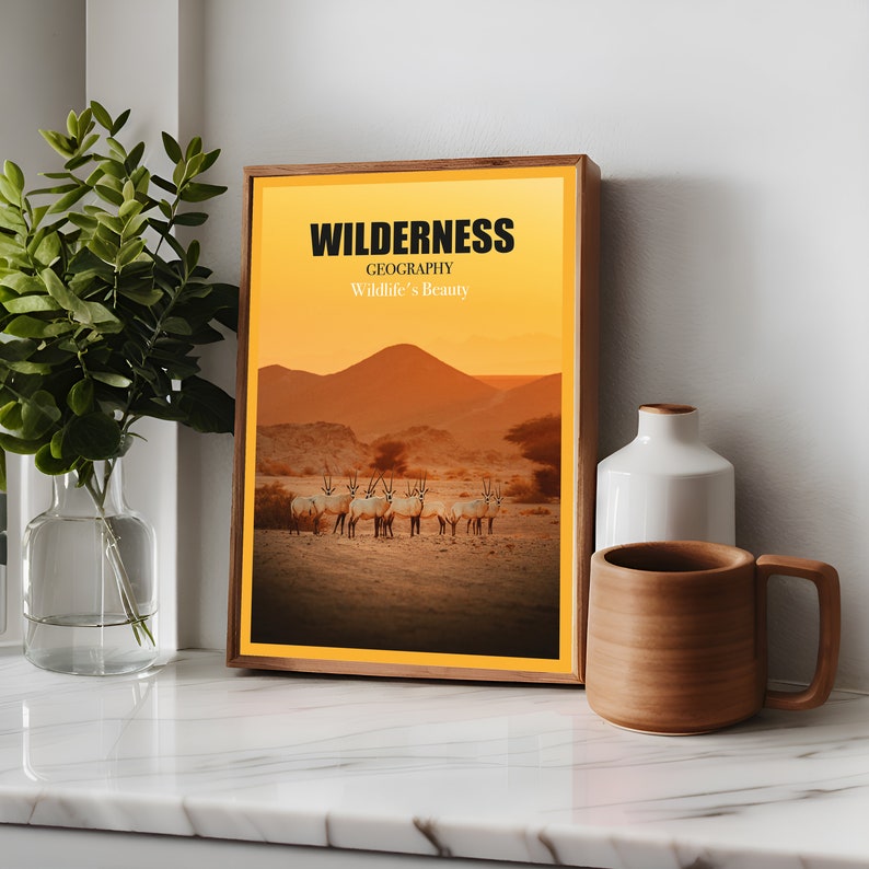 Desert Wildlife Photography Print: National Geographic Style (digital ...