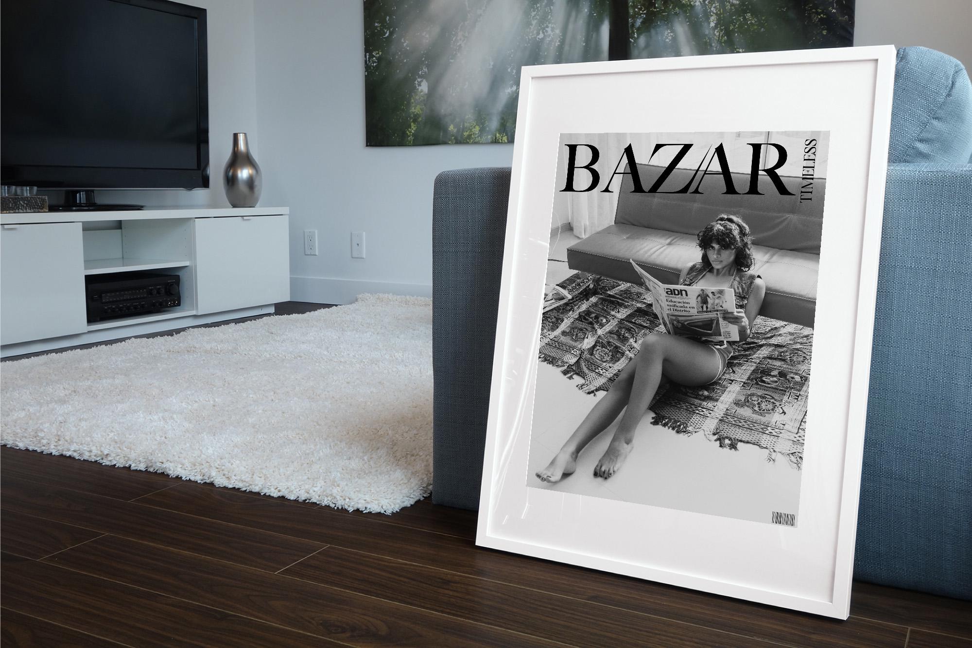Bazaar Magazine Print, Vogue Summer Prints, Vogue Magazine Poster, 70s ...