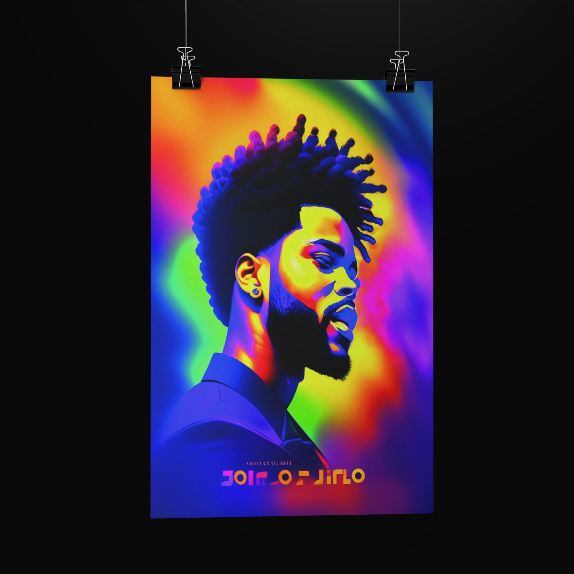 The Weeknd Poster Set: Colorful Music Art Prints (digital Download) - Etsy