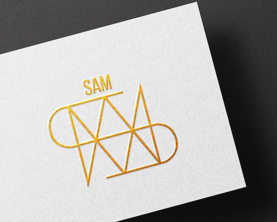 Sam Name Logo