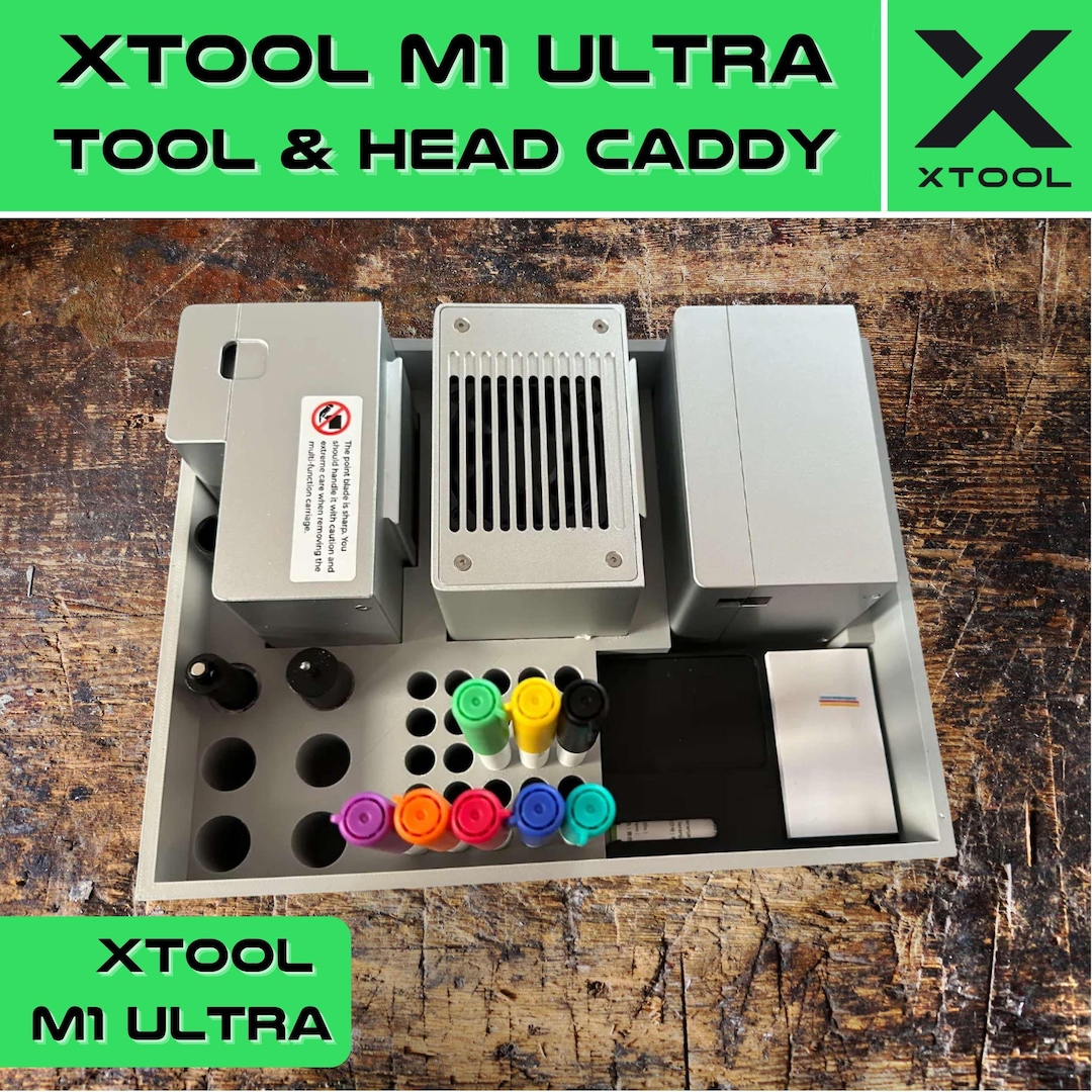 Xtool M1 Ultra Toolbox - M1 Ultra Tool, Head & Accessories Storage ...