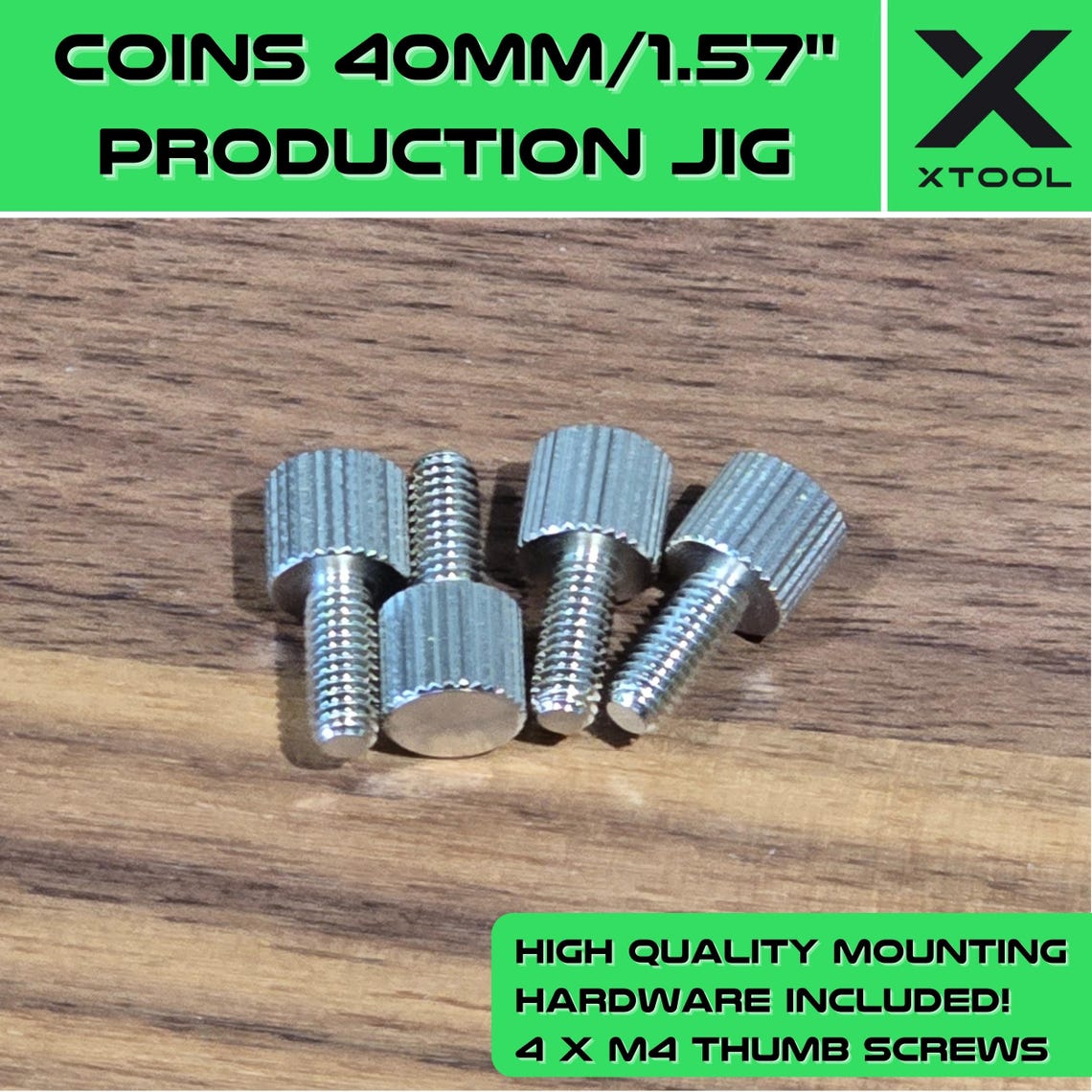 Xtool F1 Ultra Coin Jig – Holds 20 Coins (40mm), Xtool F1 Ultra Jig ...