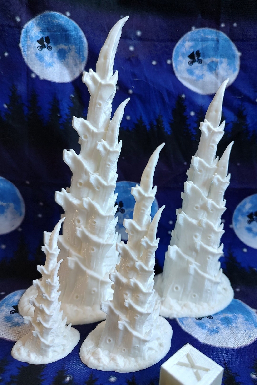 Alien Spires Terrain Scenery Triple Spike - Etsy
