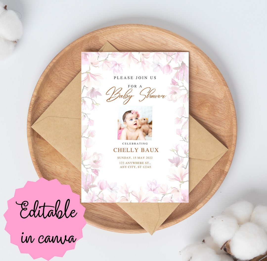 Digital Baby Card, Printable Baby Card, Baby Shower Digital, Baby Card ...