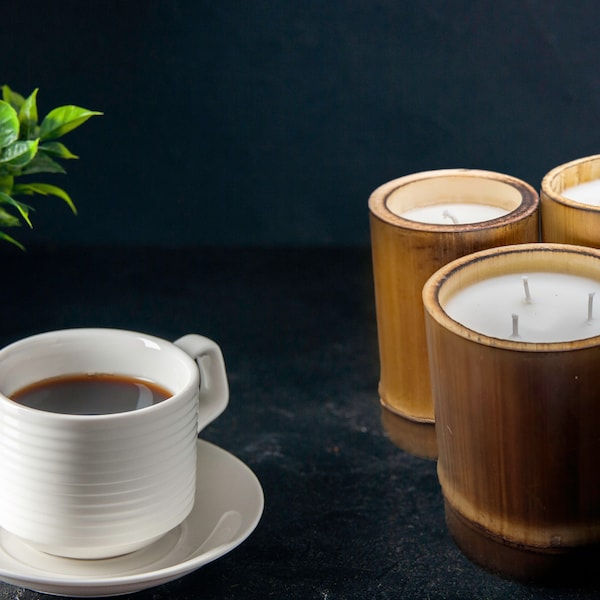 Bamboo Candles - Etsy
