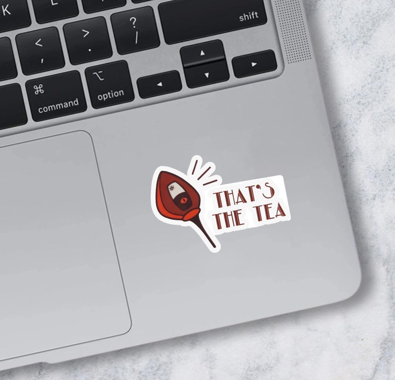 That's the Tea Alastor Sticker, Hazbin Hotel Sticker, Helluva Boss ...