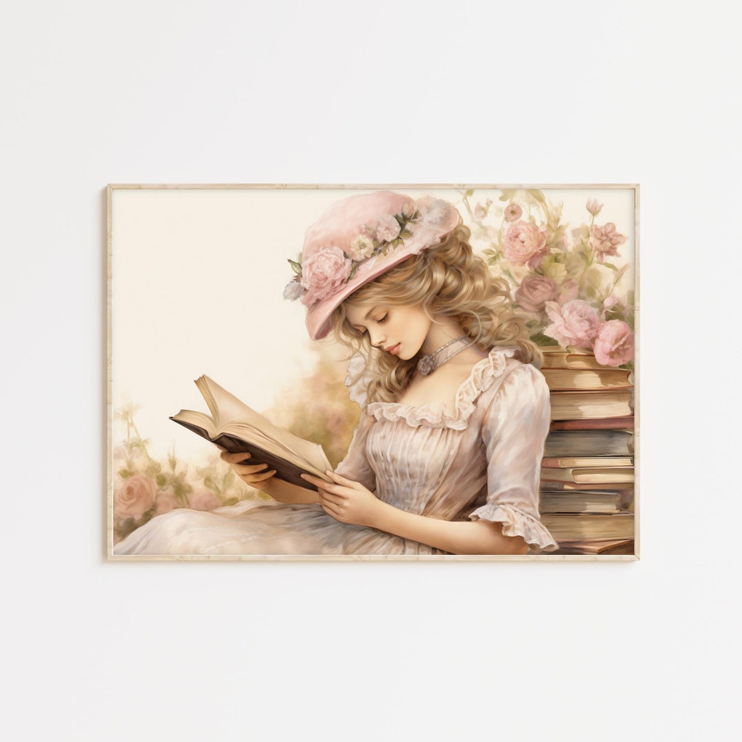 Victorian Reading Retreat Home Decor Premium Art Print 241-P - Etsy