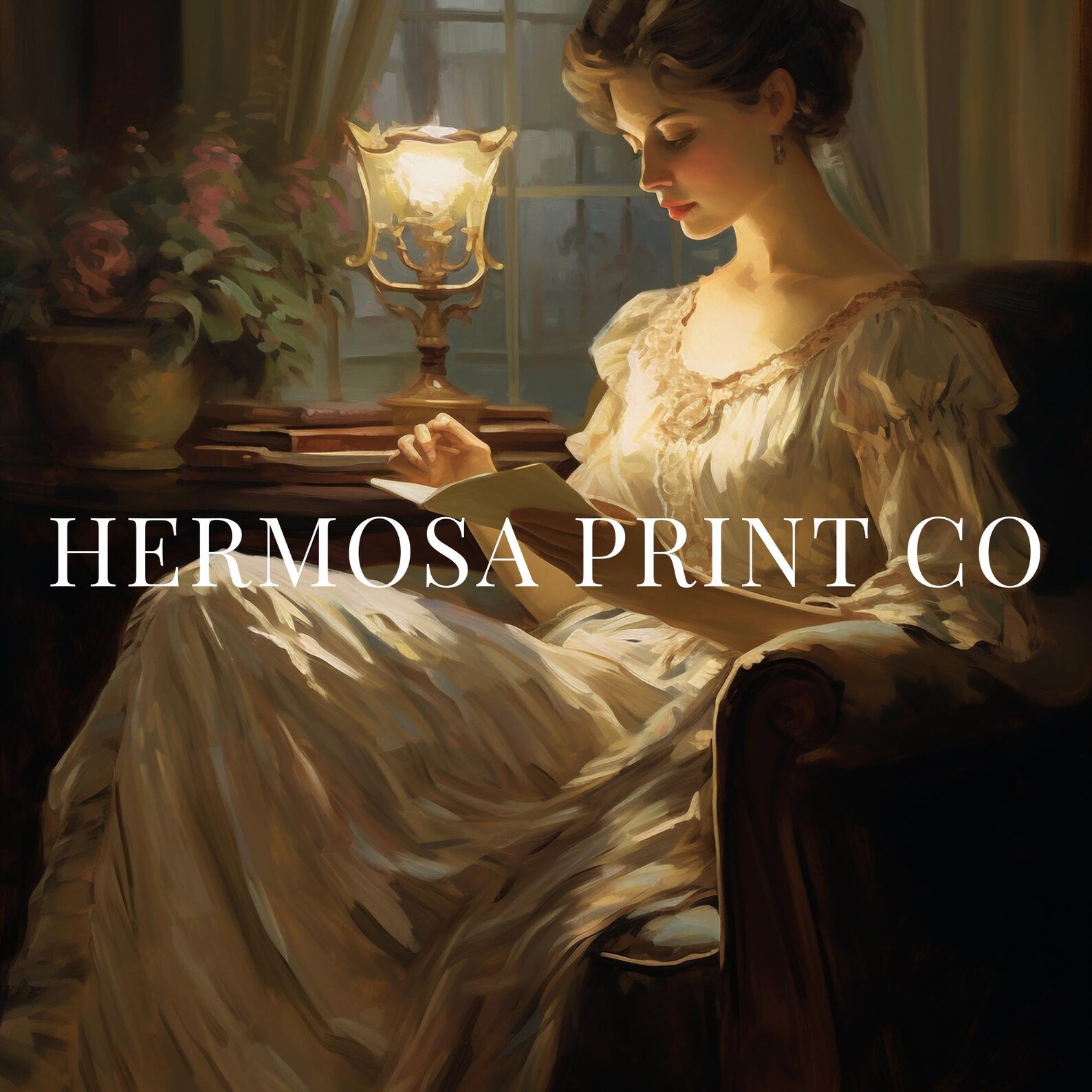 Victorian Reading Retreat IV | Home Decor | Premium Digital Download ...