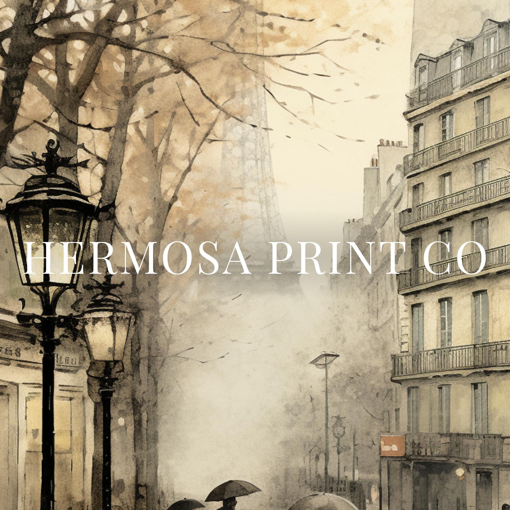 Vintage Parisian Streets Home Decor Premium Digital - Etsy