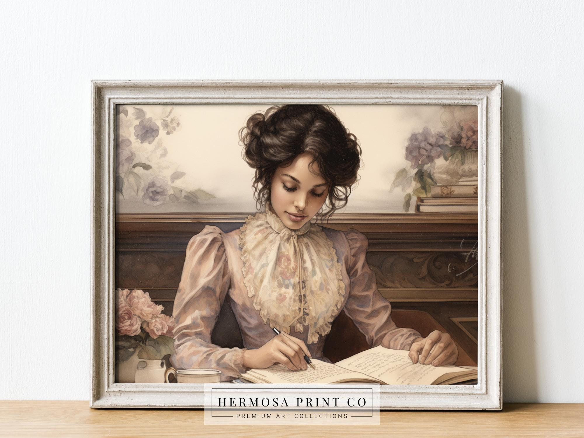 Victorian Reading Retreat II Home Decor Premium Digital - Etsy