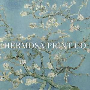 Vintage Tonal Blooming Tree Painting | Home Decor | Premium Digital ...