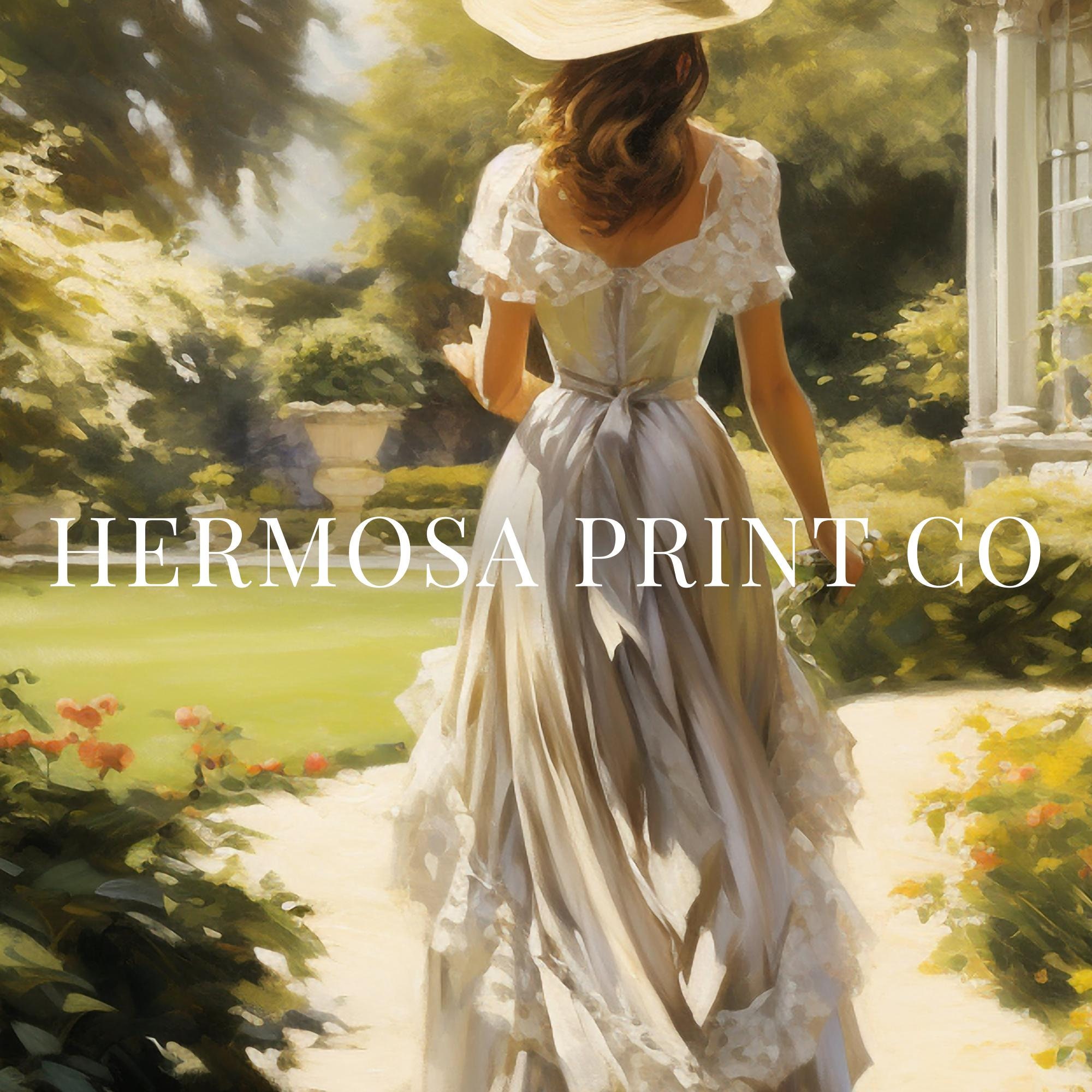 Victorian Garden Stroll Home Decor Premium Digital Download 251 - Etsy