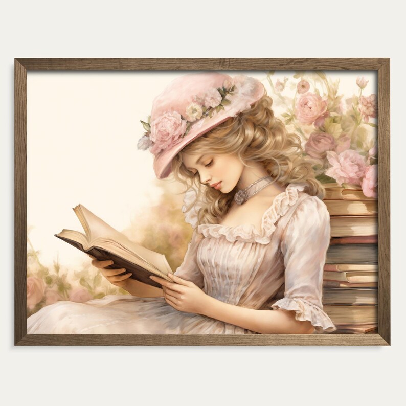 Victorian Reading Retreat Home Decor Premium Art Print 241-P - Etsy