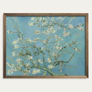 Vintage Tonal Blooming Tree Painting | Home Decor | Premium Digital ...