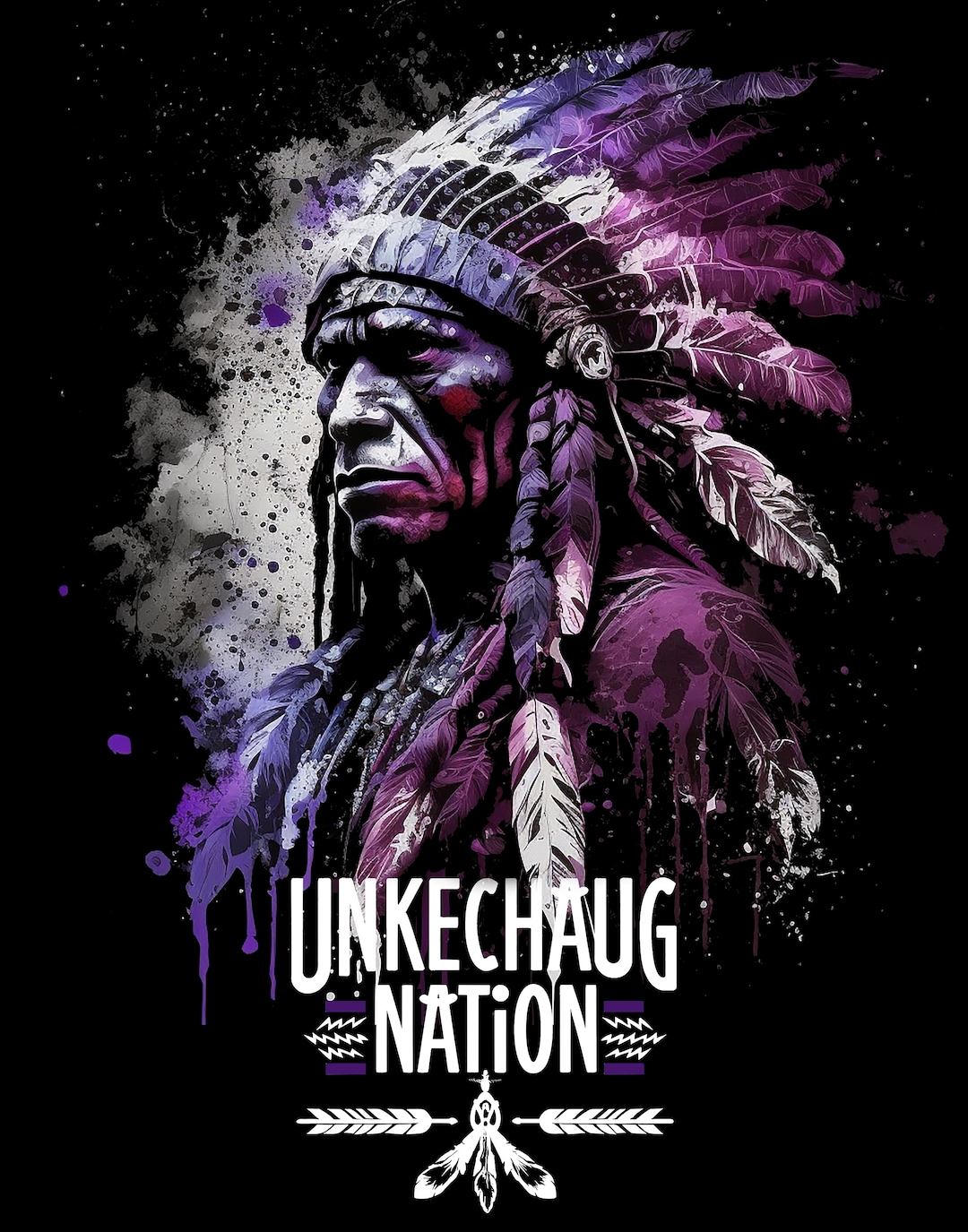 Unkechaug Tribe | Native American Male Warrior | Native American ...