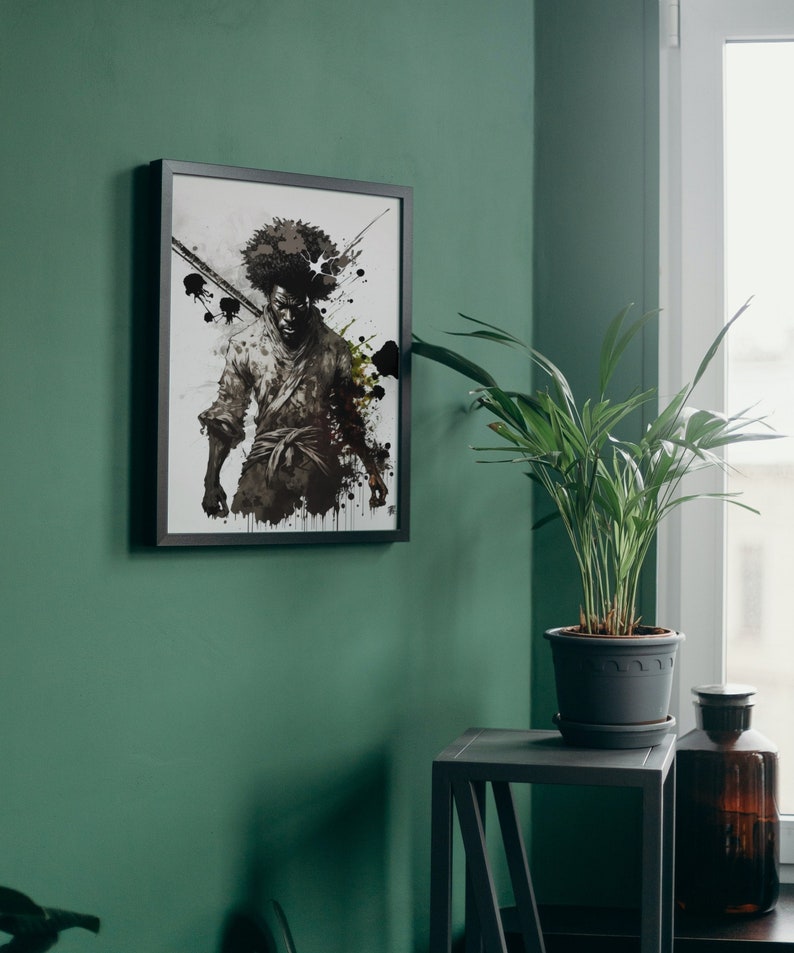 Afro Samurai | Black Art | Black Samurai | Samurai Artwork | Afro Anime ...