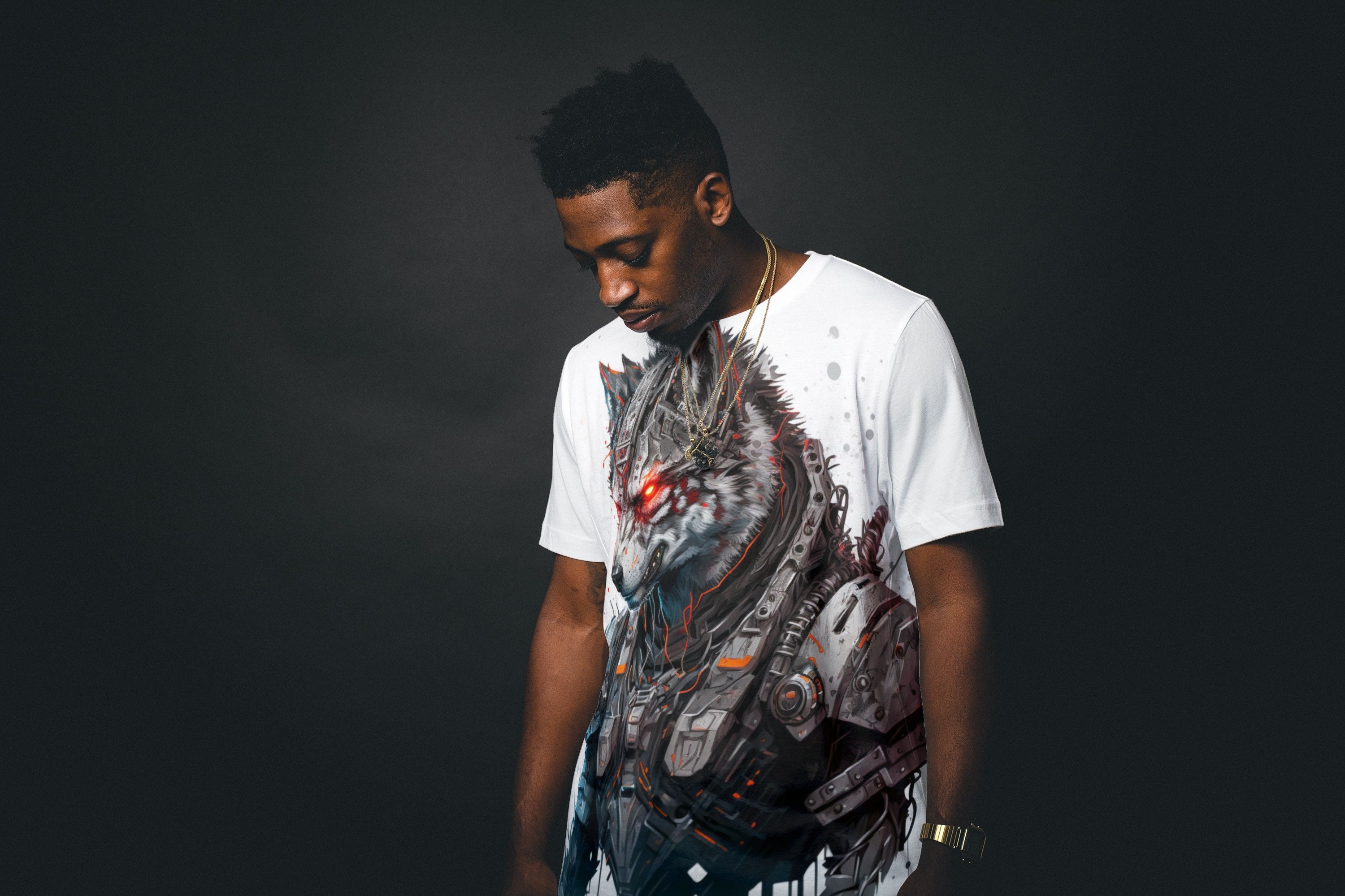 Fantasy Wolf Warrior | Cyber Warrior | Fantasy | Digital Download ...