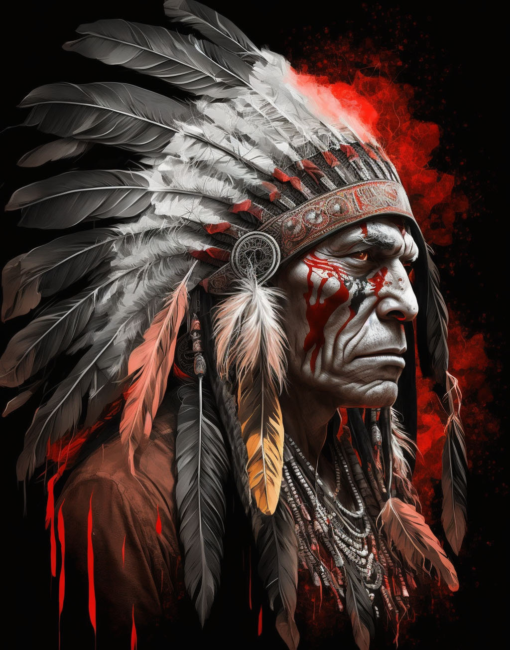 American Indian Chief Wallpaper