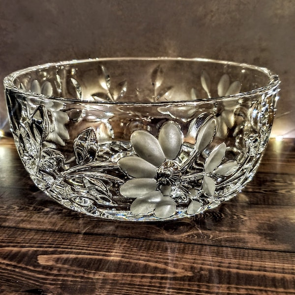 Princess House Crystal Bowl - Etsy