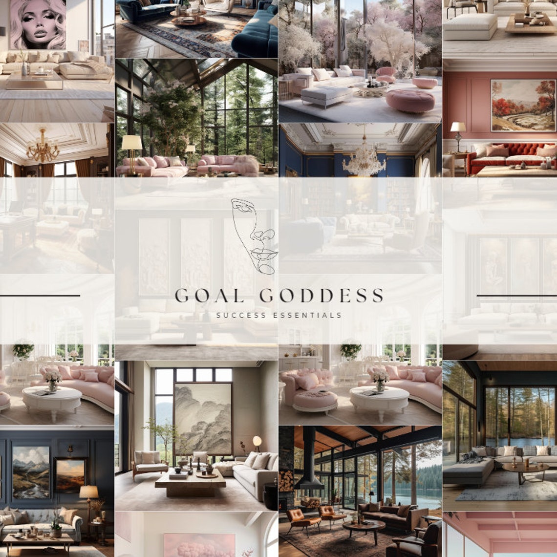 Zoom Background Set of 7 Virtual Meeting Backdrops Virtual Background Bundle MS Teams - Etsy