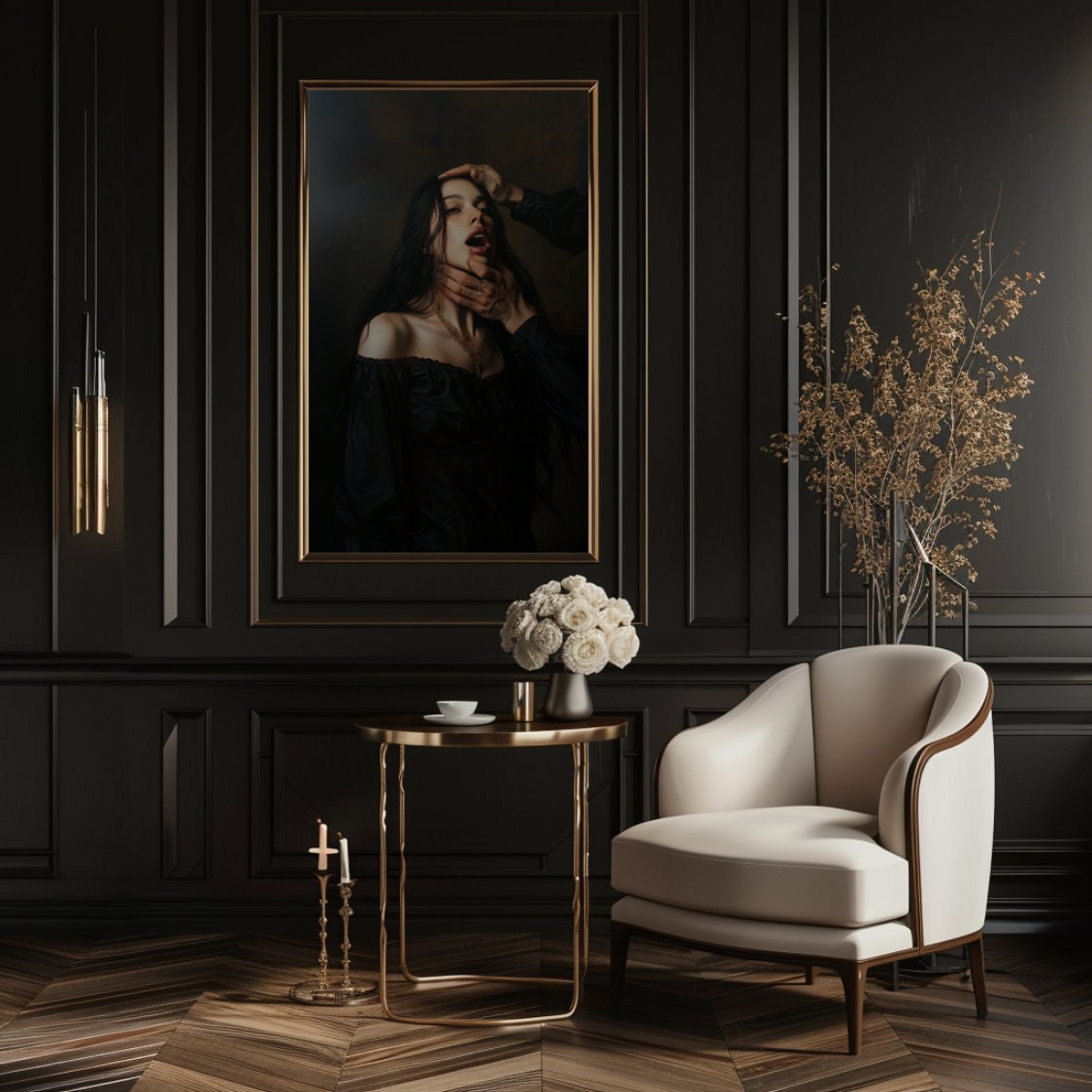 Good Girl Poster, Vintage Art Poster, Book Inspired Art Poster - Etsy