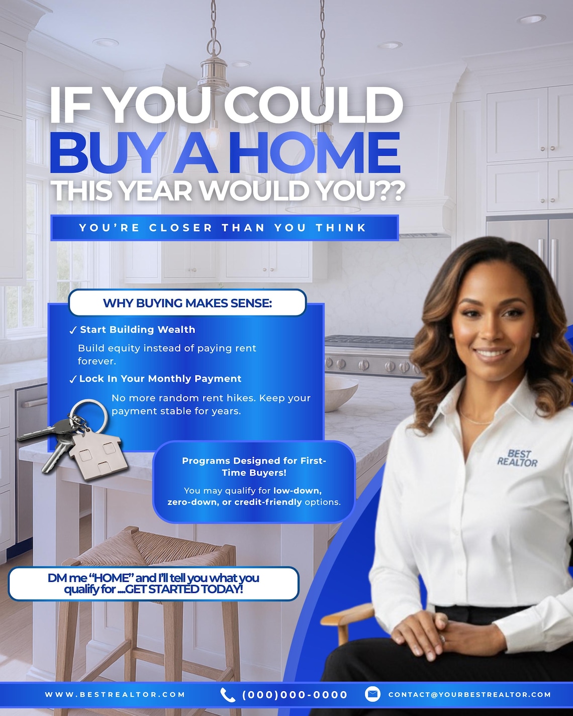 Realtor Flyer Kit – Canva Editable Templates | Real Estate Marketing ...