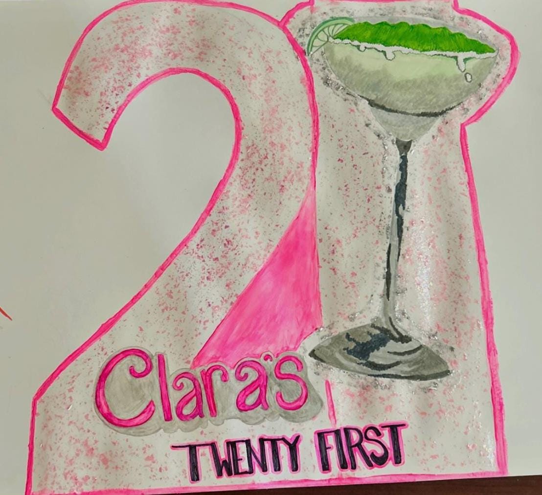 Custom Wearable Birthday Sign - Etsy