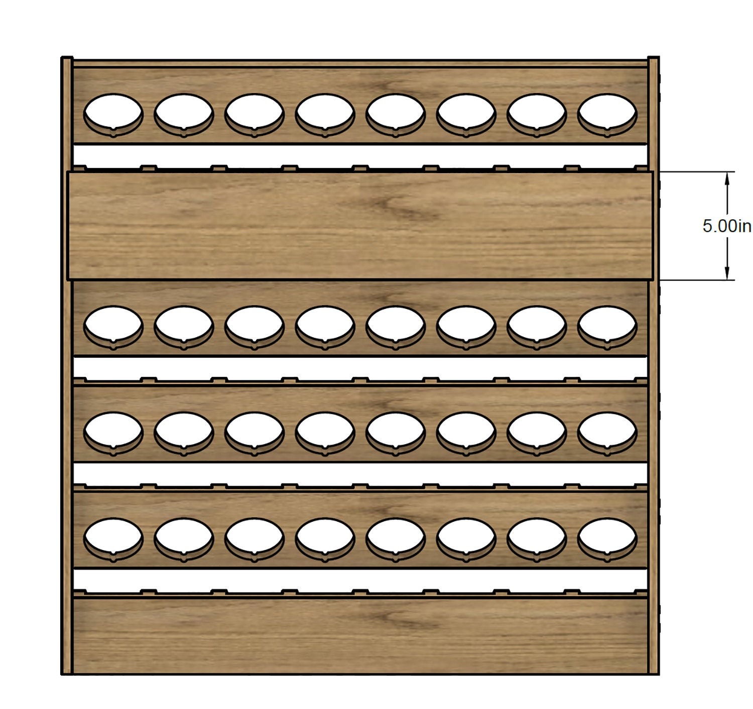 Spray Can Holder / Organizer, Floor Standing or Wall Mount, Spray Cans ...