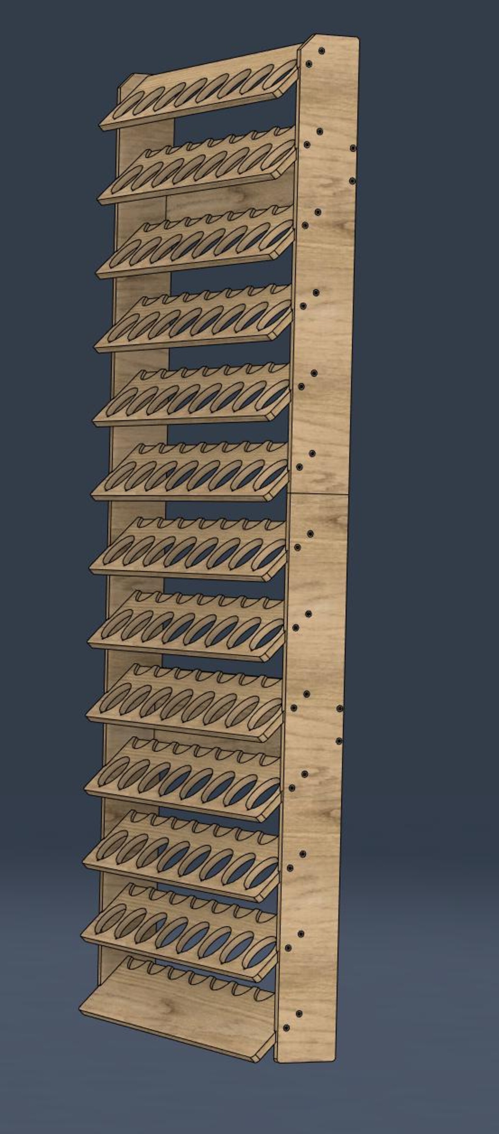 Double Stack Paint Can Rack - Etsy