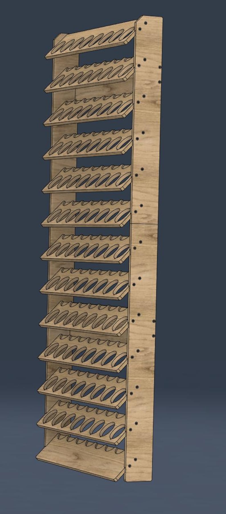 Double Stack Paint Can Rack - Etsy