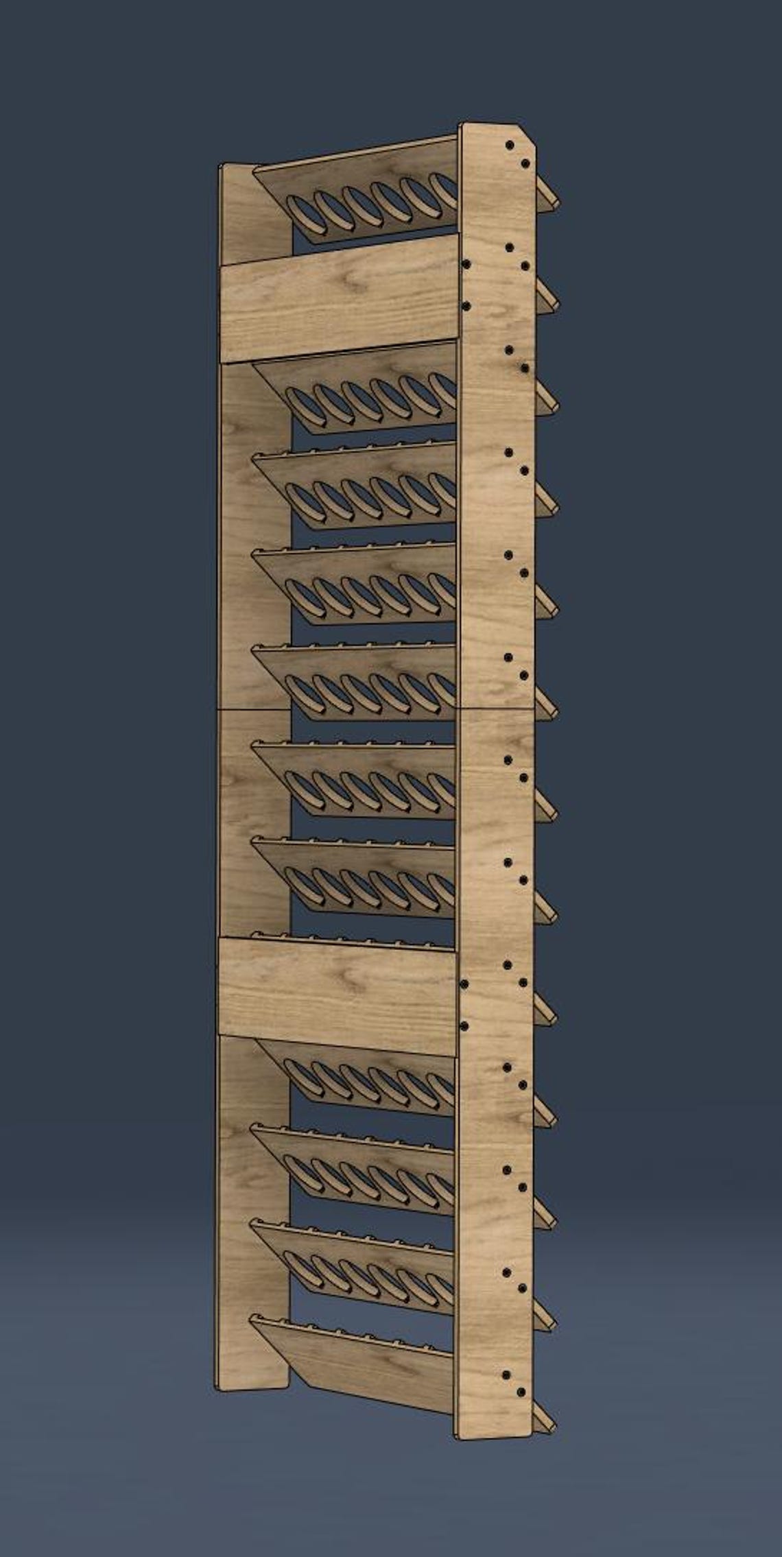 Double Stack Paint Can Rack - Etsy