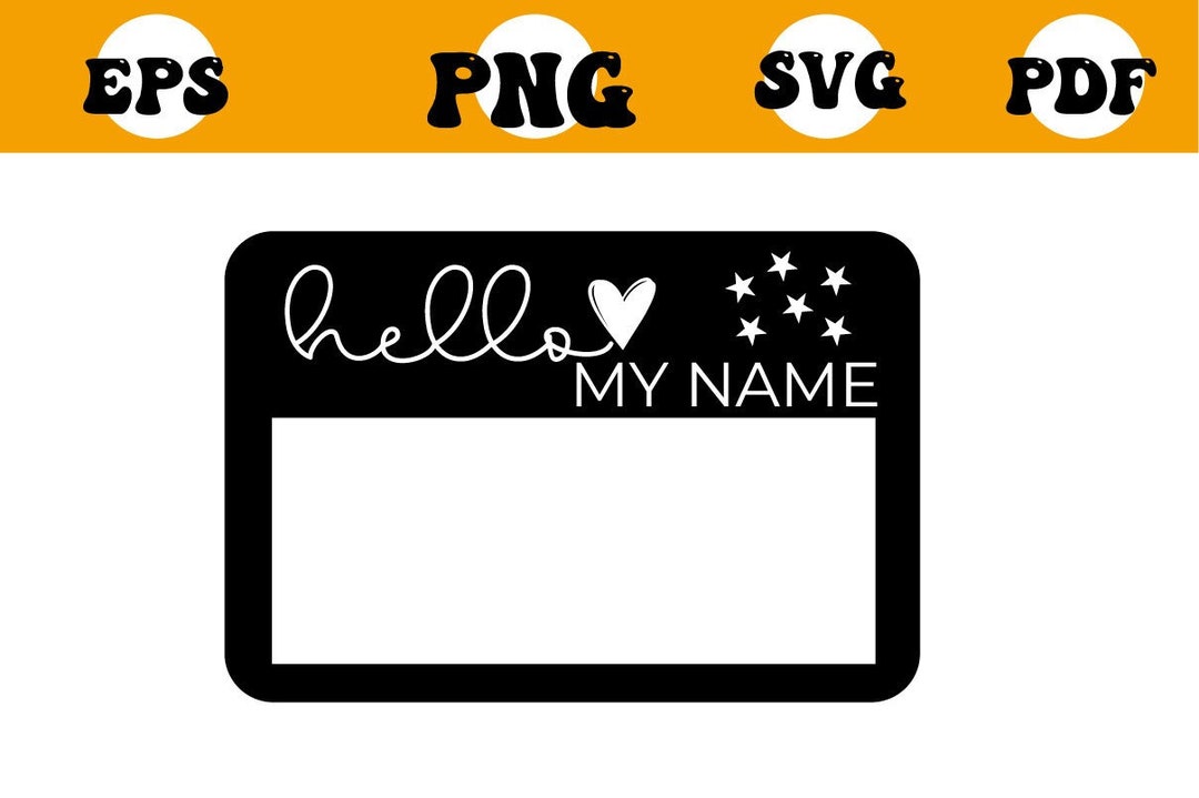 Name Tag SVG Hello My Name is SVG Hello World Svgnewborn - Etsy Name Tag SVG Hello My Name is SVG Hello World Svgnewborn - Etsy