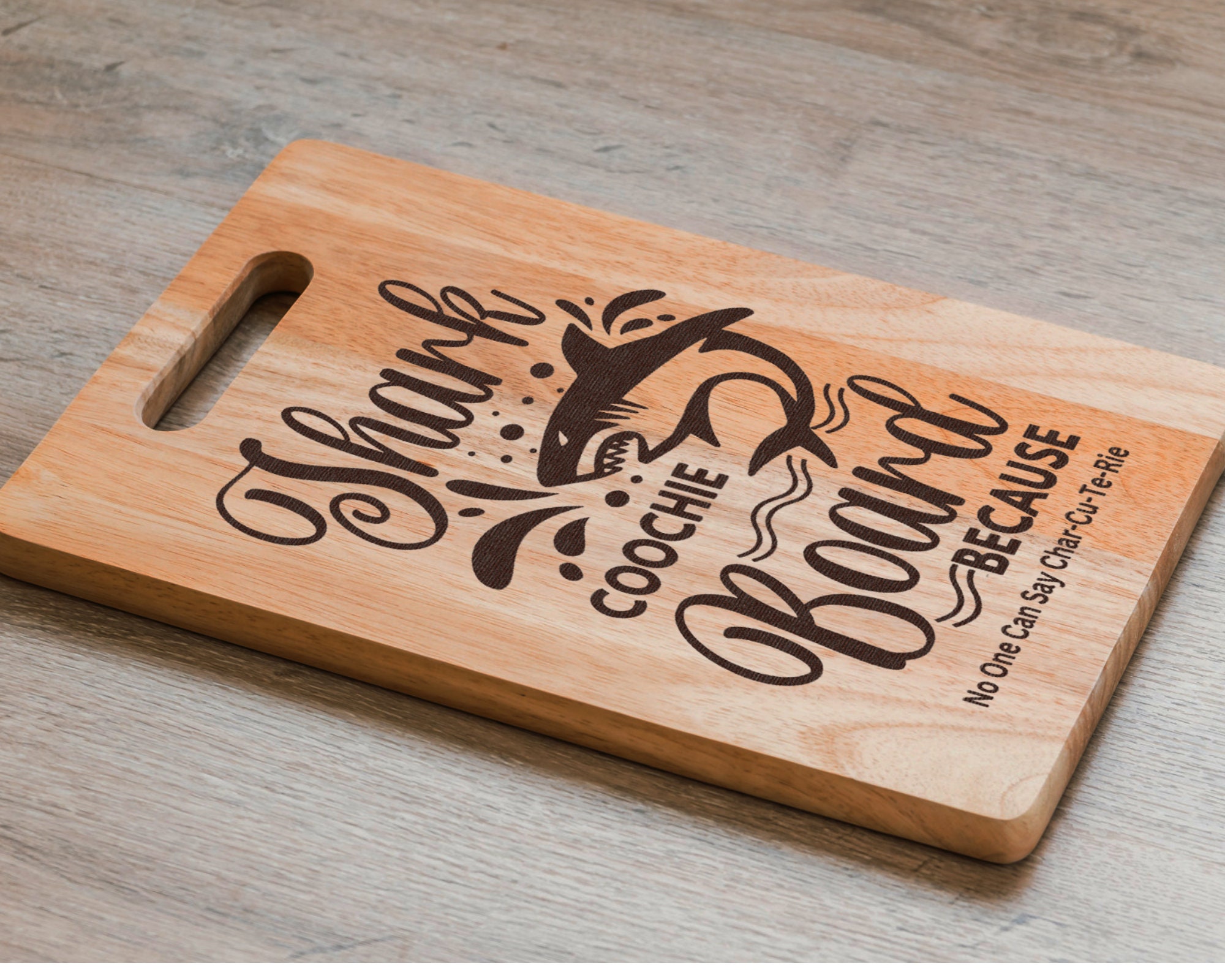 Shark Coochie Board Svg, Cutting Board Svg, Svg Files for Cricut ...