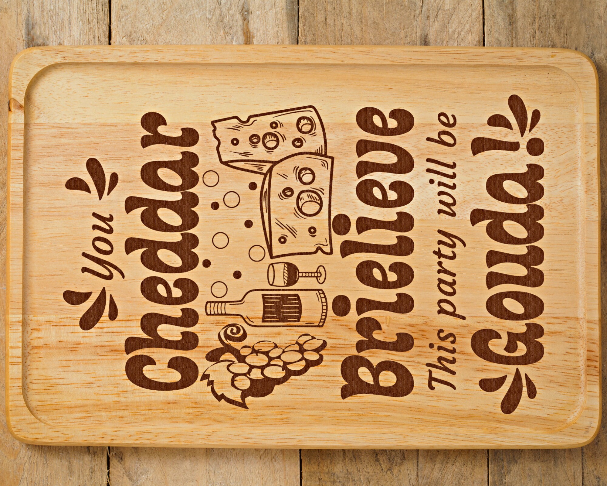 Charcuterie Digital File, Cheese Board Svg, Funny Charcuterie Board SVG ...