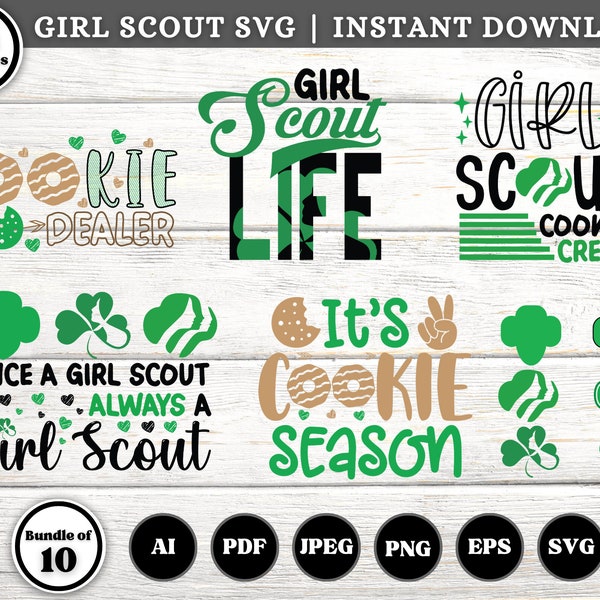 Girl Scout Logo - Etsy