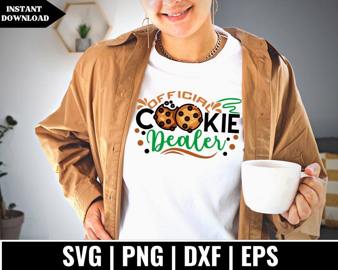 Official Cookie Dealer Svg Girl Scout Cookie Dealer Svg Cookie Dealer