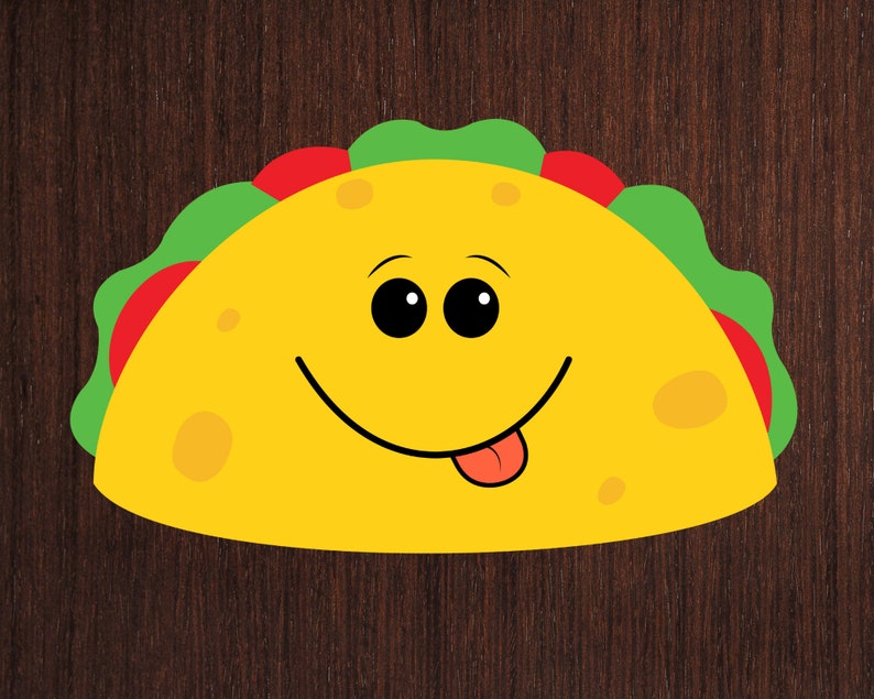 Taco Svg Bundle, Taco Party, Funny Svg, Mexican Food Svg, Digital ...