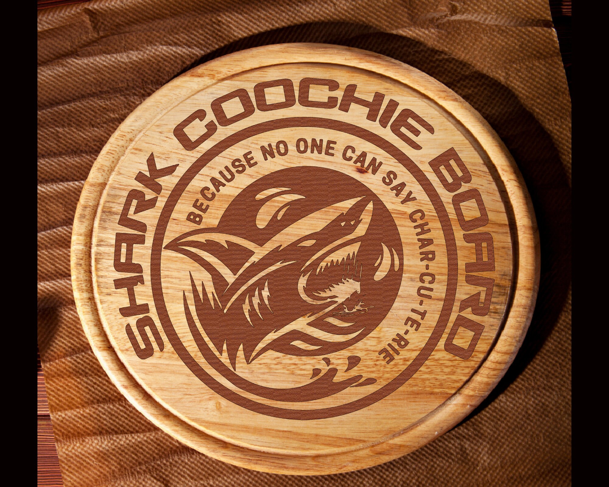 Shark Coochie Board Svg, Cutting Board Svg, Svg Files for Cricut ...