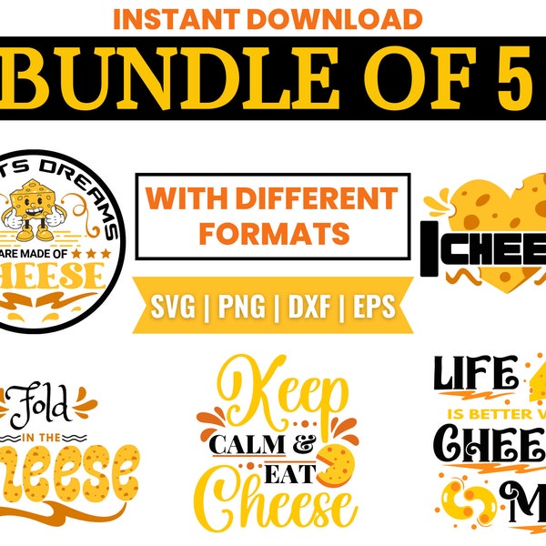 Cheese Svg - Etsy