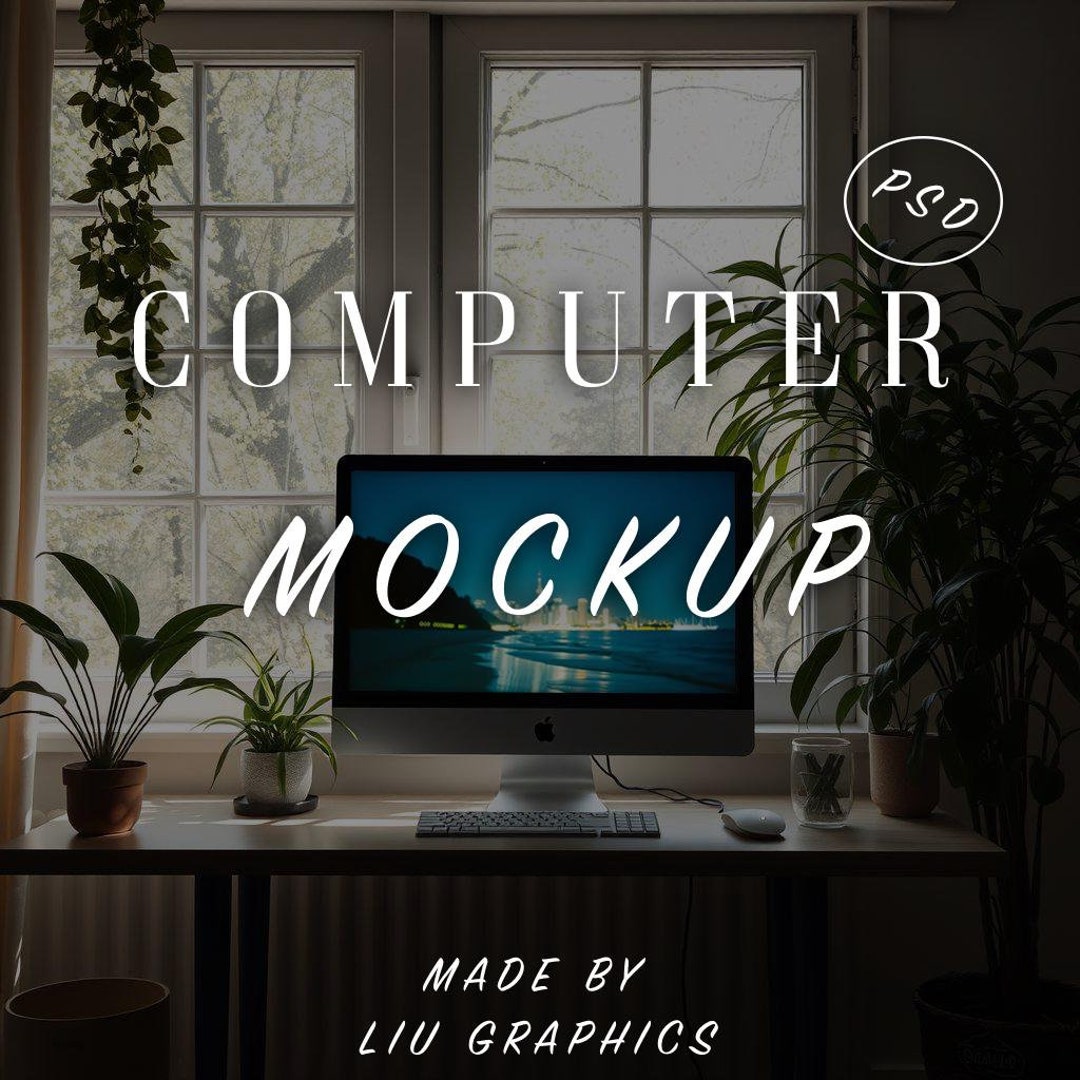 Imac Mockup | Computer Mockup | Apple Computer Mockup | Computer ...