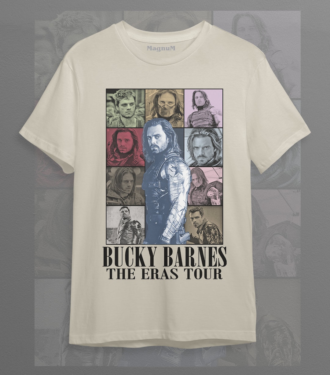Sebastian Stan Bucky Barnes the Eras Tour Unisex Softstyle T-shirt ID ...