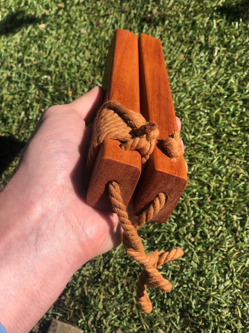 Handmade Hyoshigi: Embrace Japanese Tradition With Cherry Wood Elegance ...