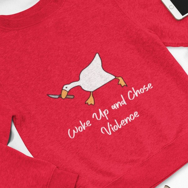 Murder Duck Sweater - Etsy