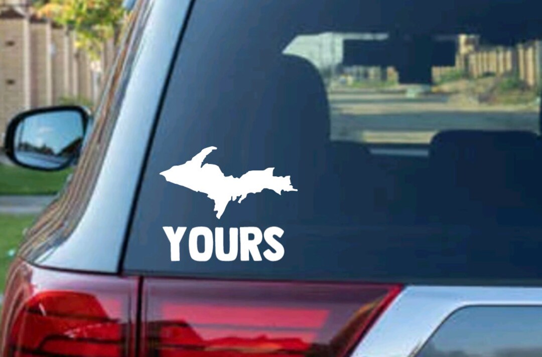 Michigan Car Decal | UP Your Sticker | Michigan Sticker | Michigan ...
