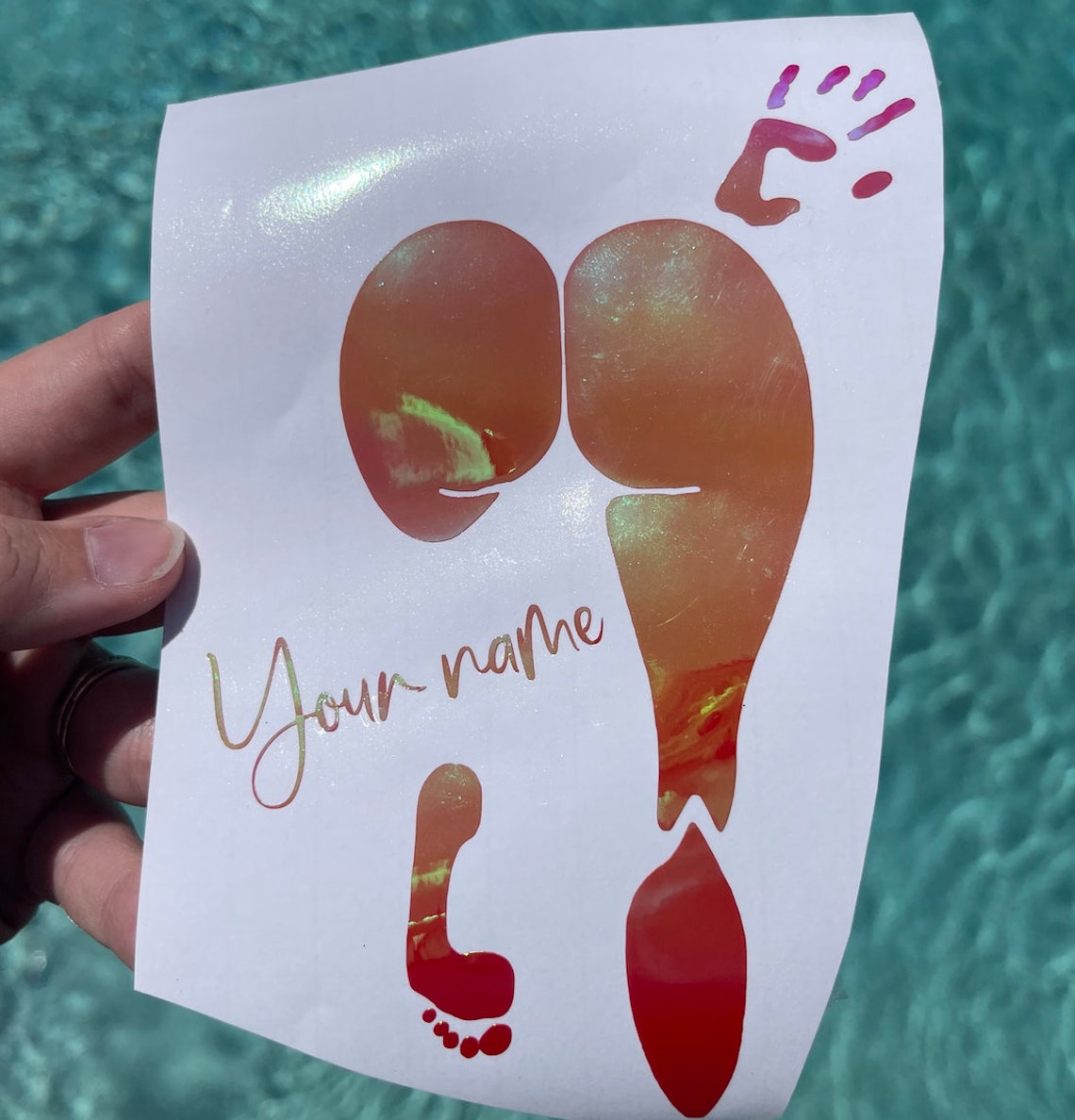 Body Paint Decal Tiktok Trend Body Paint Sticker - Etsy